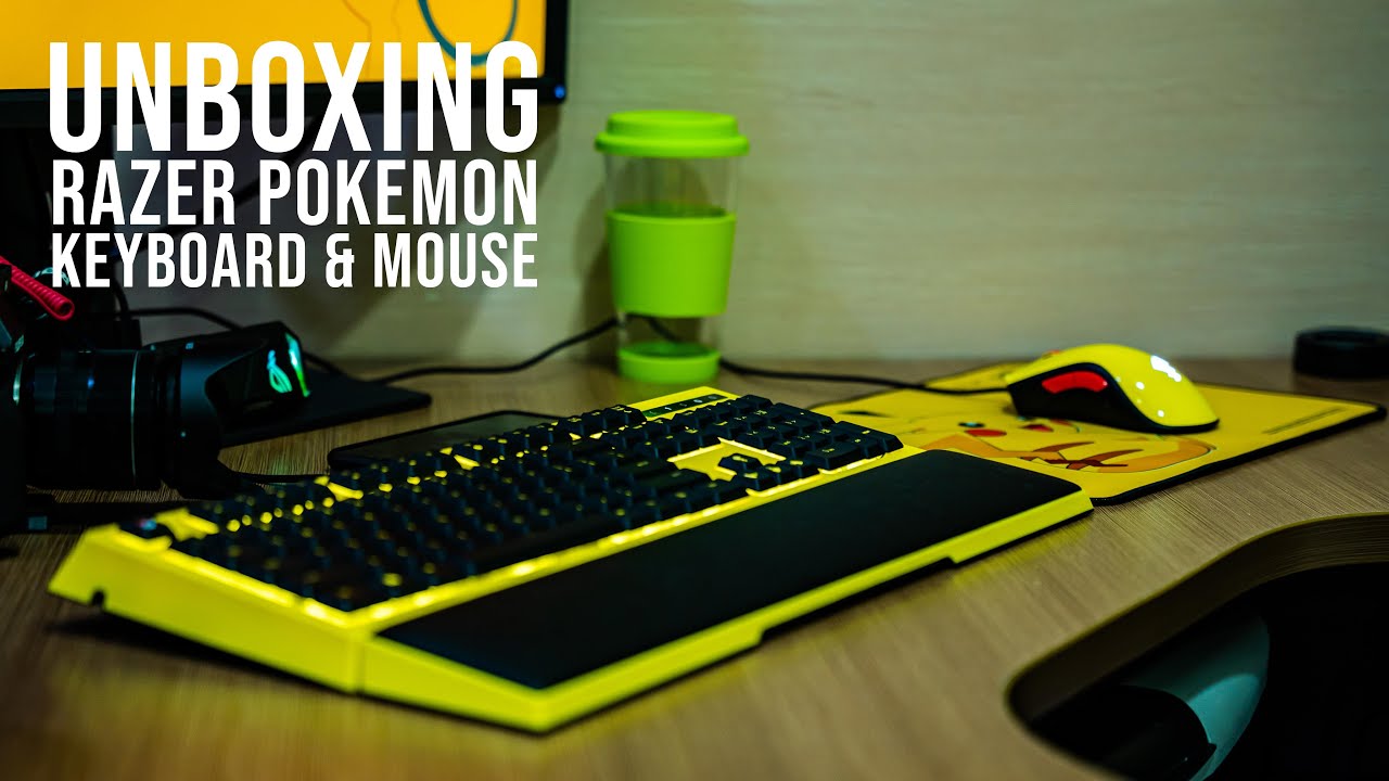Razer X Pokemon Keyboard & Mouse | Unboxing - YouTube