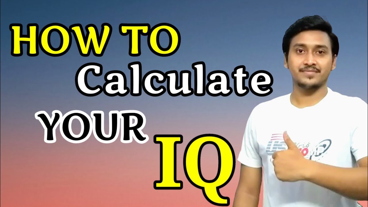 How to calculate your IQ INTELLIGENCE QUOTIENT Maths Mania by Suman ...