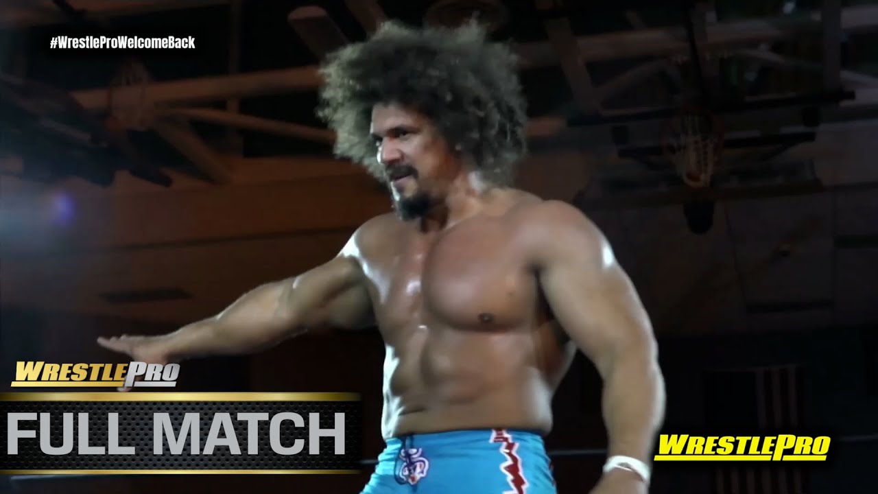 CARLITO COLON VS "THE BAD APPLE" MATT MACINTOSH - WRESTLEPRO WELCOME ...