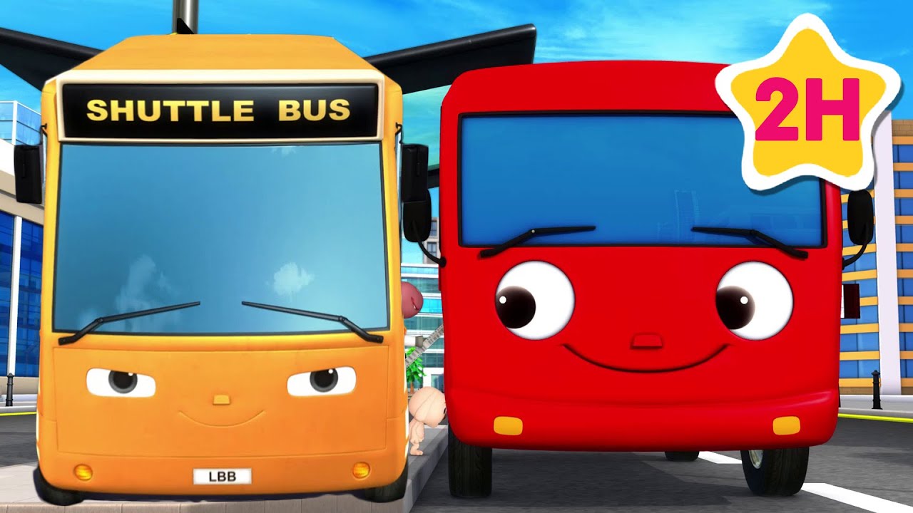 Diferentes tipos de autobuses 🚌 | Canciones Infantiles🎵| Caricaturas ...