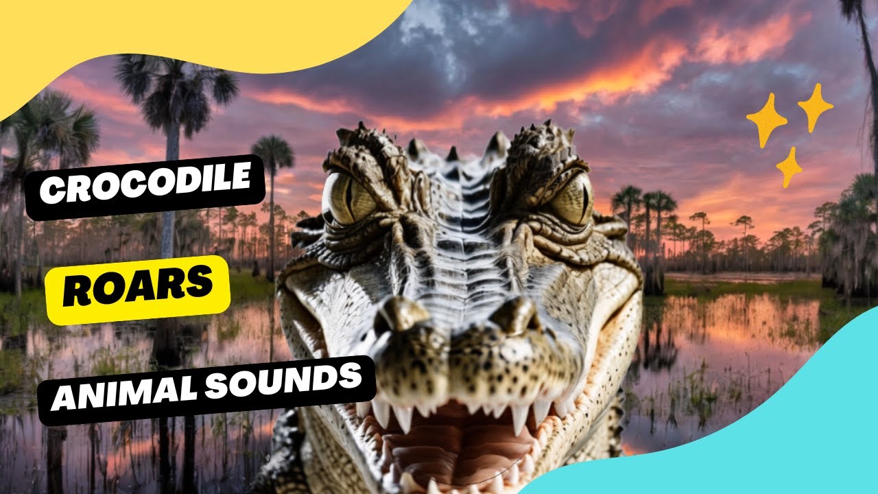 Crocodile Roaring Sound - 🐊 crocodile roaring sound effect - YouTube