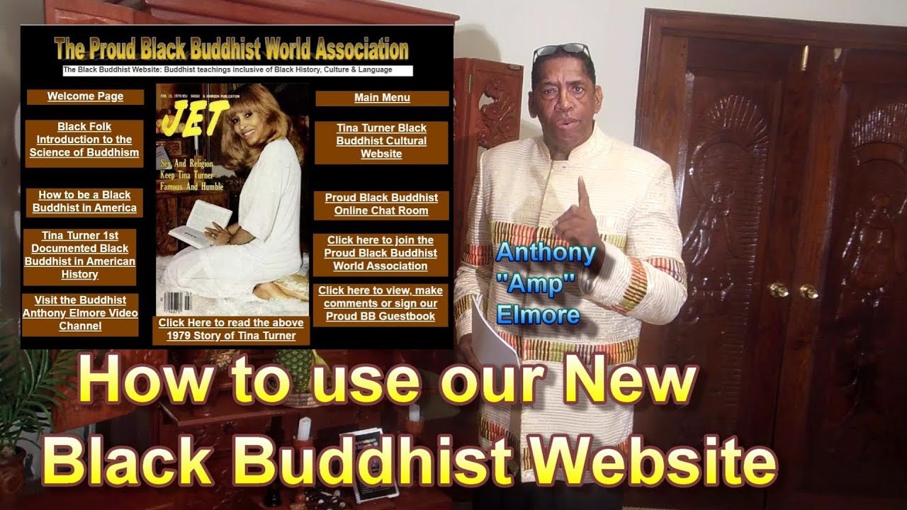 How to use the" New Proud Black Buddhist Website" Amp Elmore - YouTube