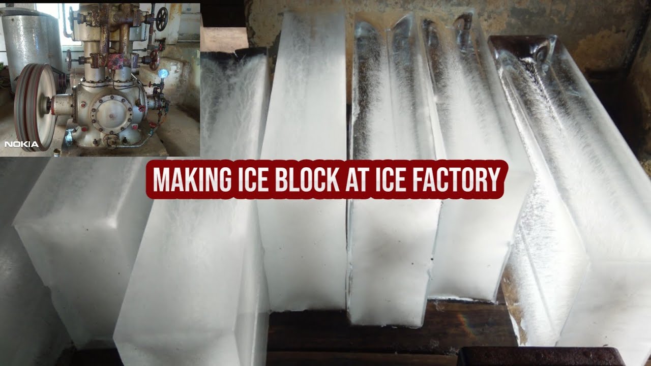 Ice factory work, how to making ice at factory, life hack,NO IDEA - YouTube