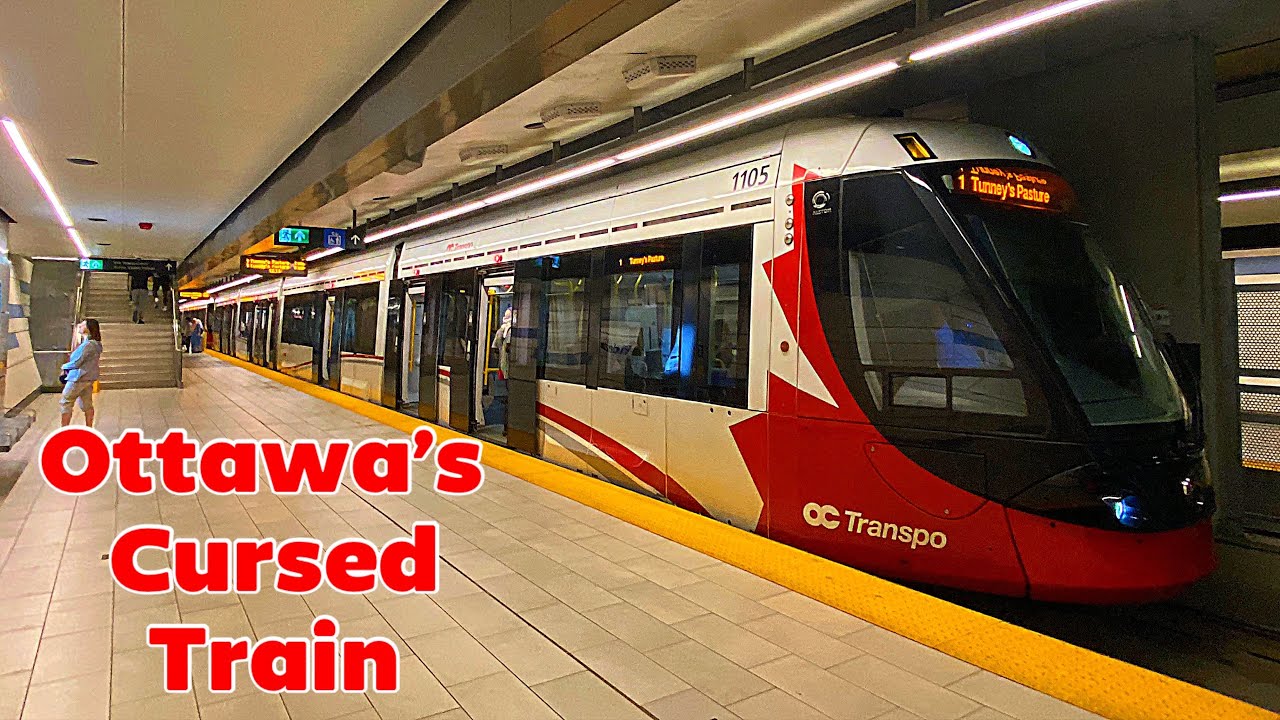 Riding Ottawa's Problematic O Train / Exploring Canada's Capital - YouTube