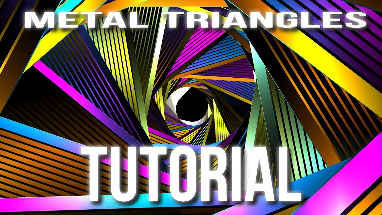 Metal Triangles | After Effects Tutorial Background #5 - YouTube