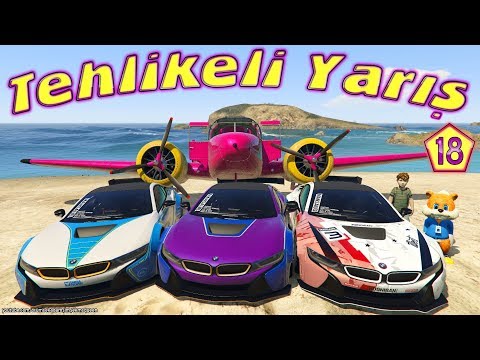 TEHLİKELİ YARIŞ Uçaklar ve Süper Arabalar Örümcek Bebek Sunuyor