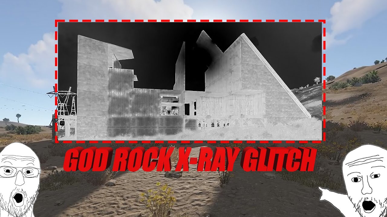 Rust - How to see through any God Rock (PATCHED) - YouTube
