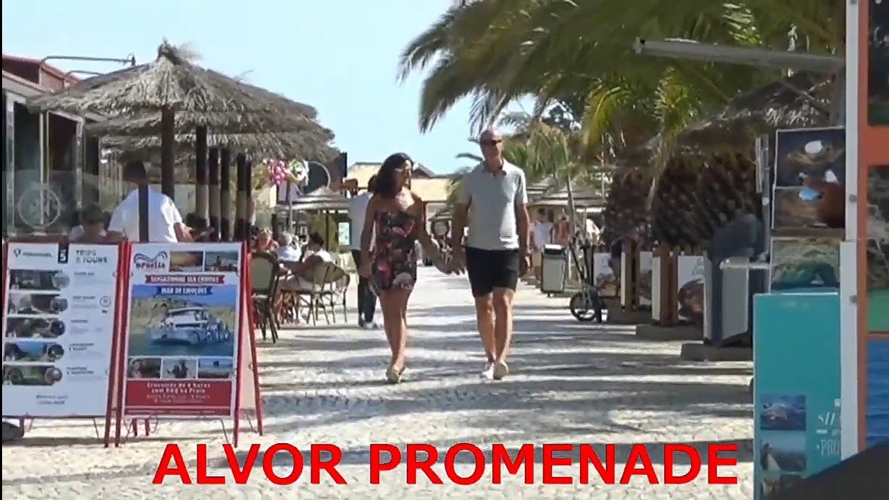 ALVOR SEAFRONT PROMENADE, Portugal's Algarve - YouTube