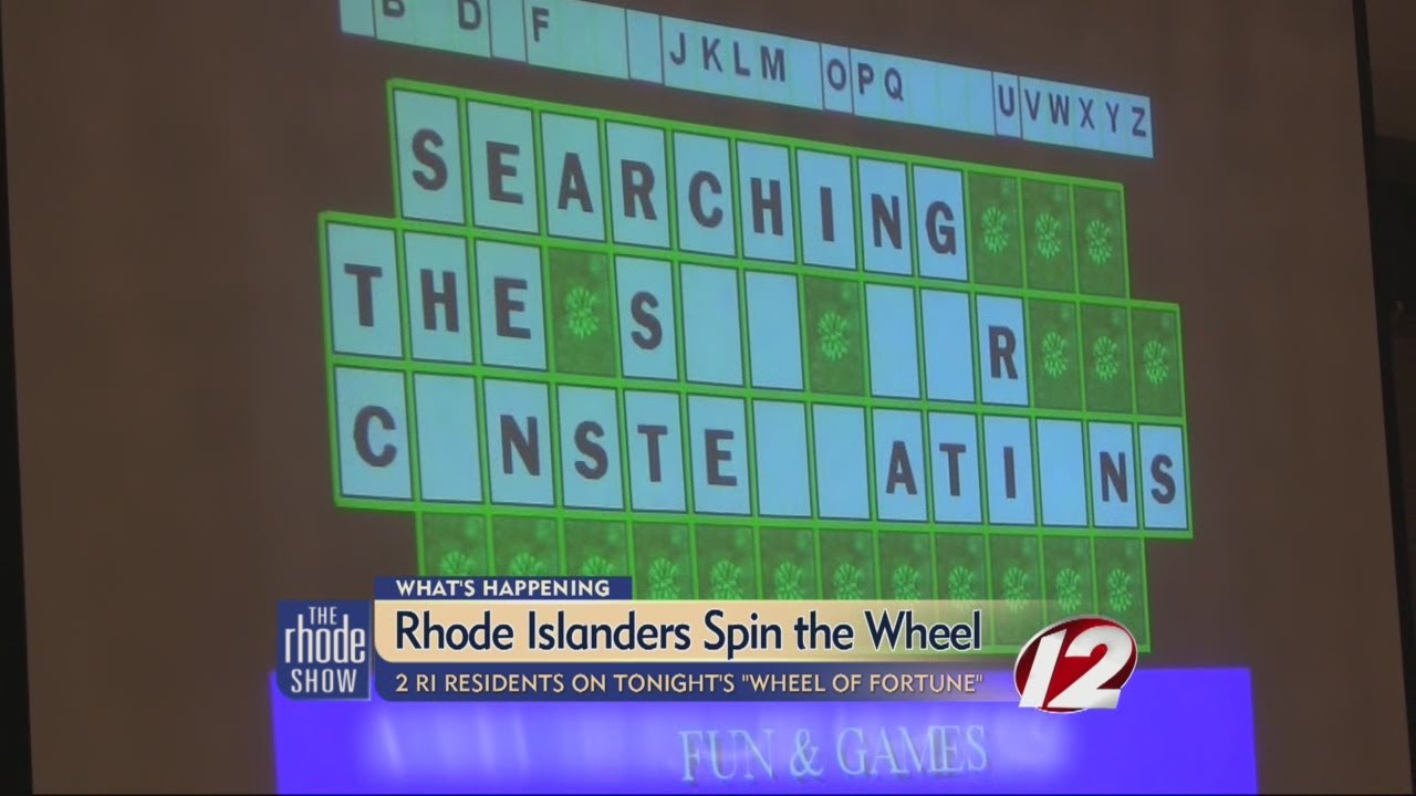 Rhode Island Girls on Wheel of Fortune - YouTube
