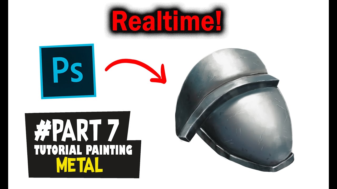 TUTORIAL DIGITAL PAINTING METAL | EKOARMA - YouTube