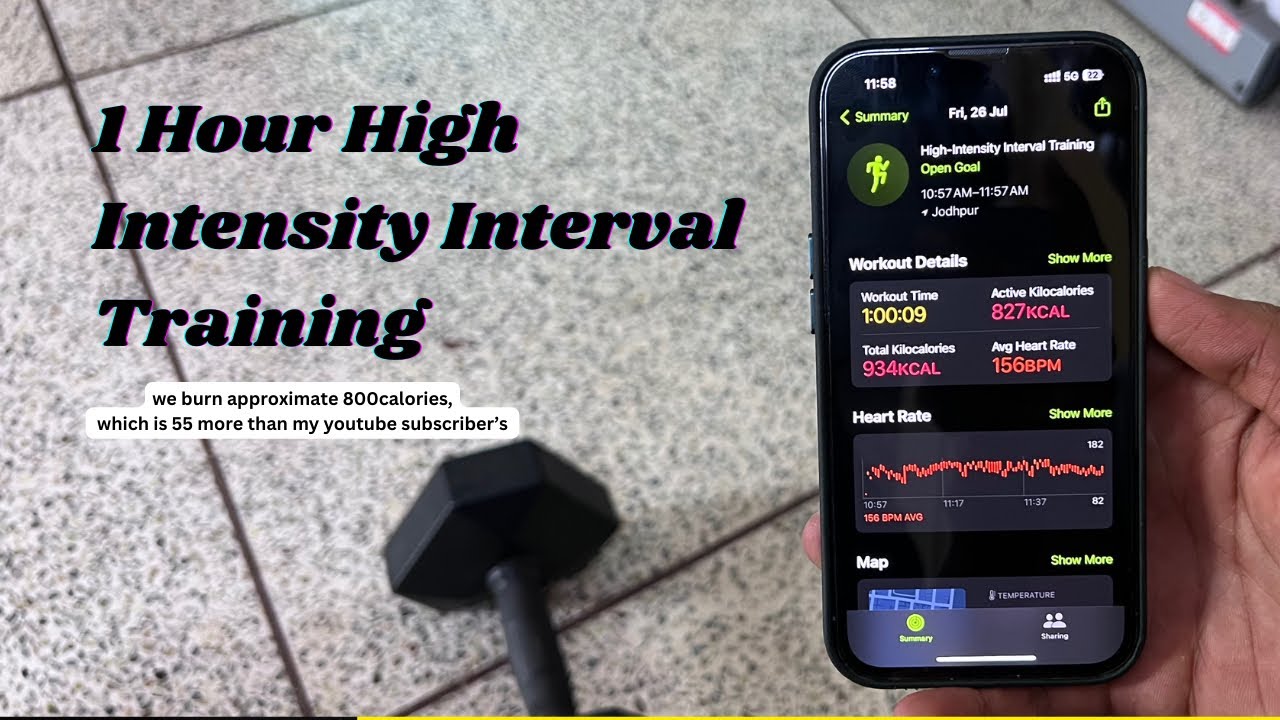 1 hour | HIGH INTENSITY INTERVAL TRAINING | hiit at home #homecardio # ...