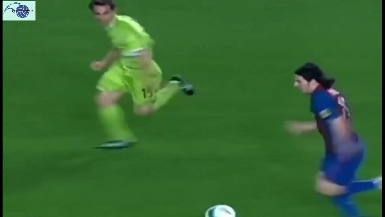 Messi magic . messi fire on goalkeeper - YouTube