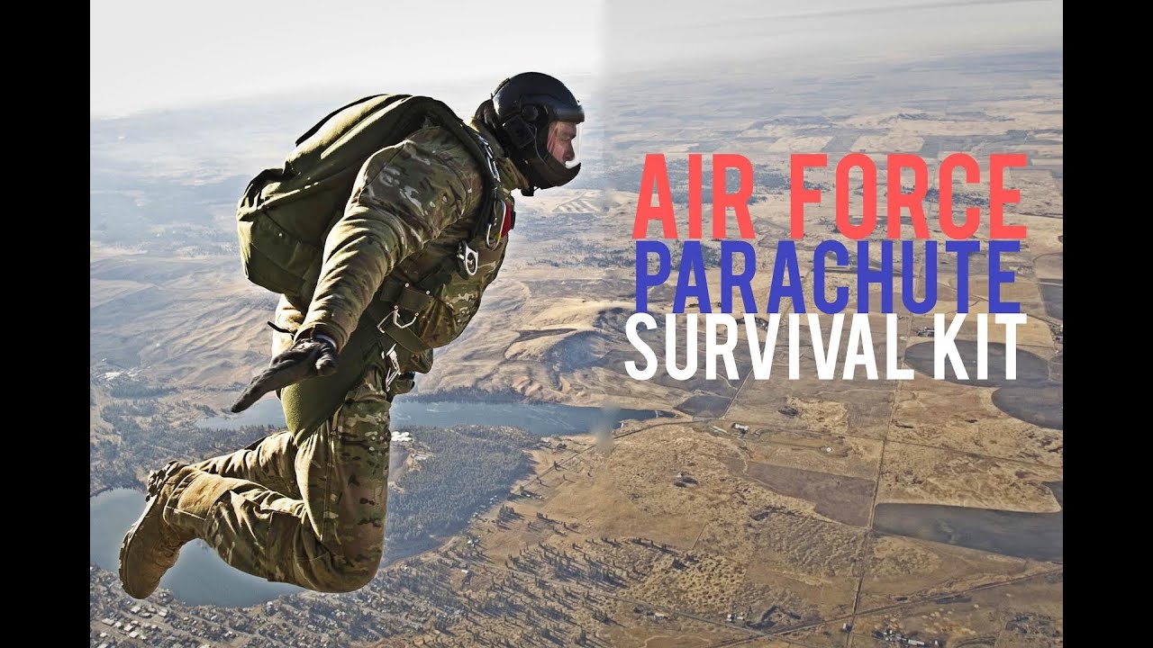 Air Force Parachute Survival Kit - YouTube