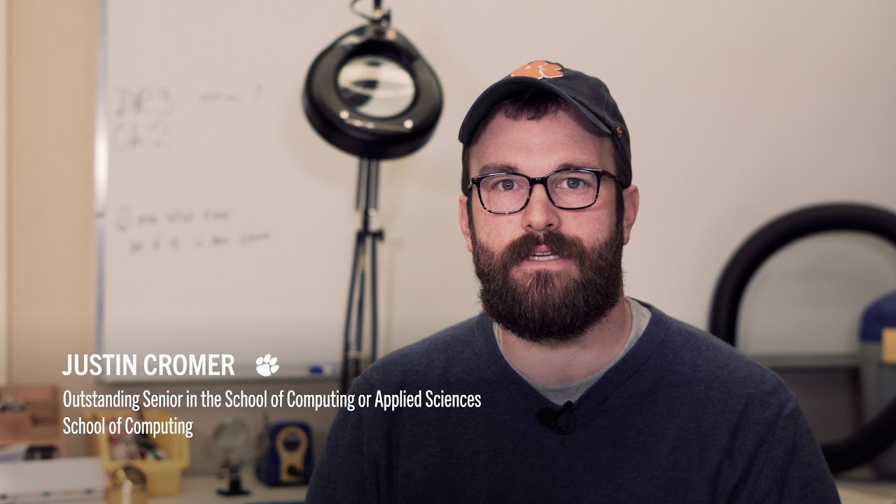 Justin Cromer | Outstanding Senior in the School of Computing or ...