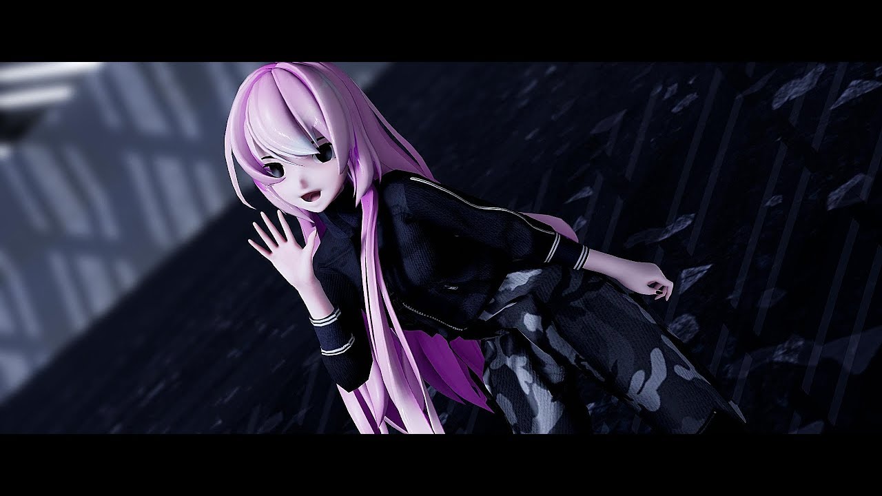 「Ray-MMD」adios (Sour Megurine Luka/巡音ルカ) - YouTube