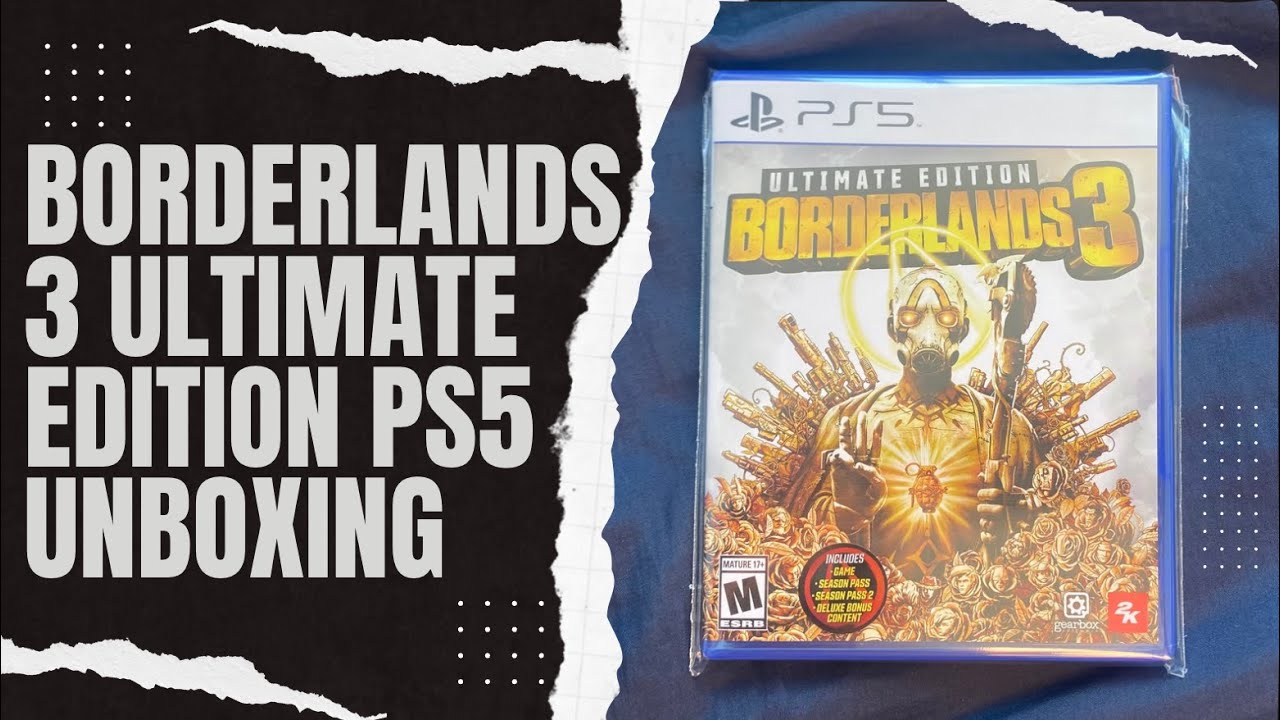 Borderlands 3: Ultimate Edition Ps5 Unboxing - YouTube