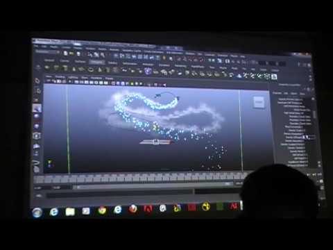 Magic effect in Maya Tutorial - YouTube