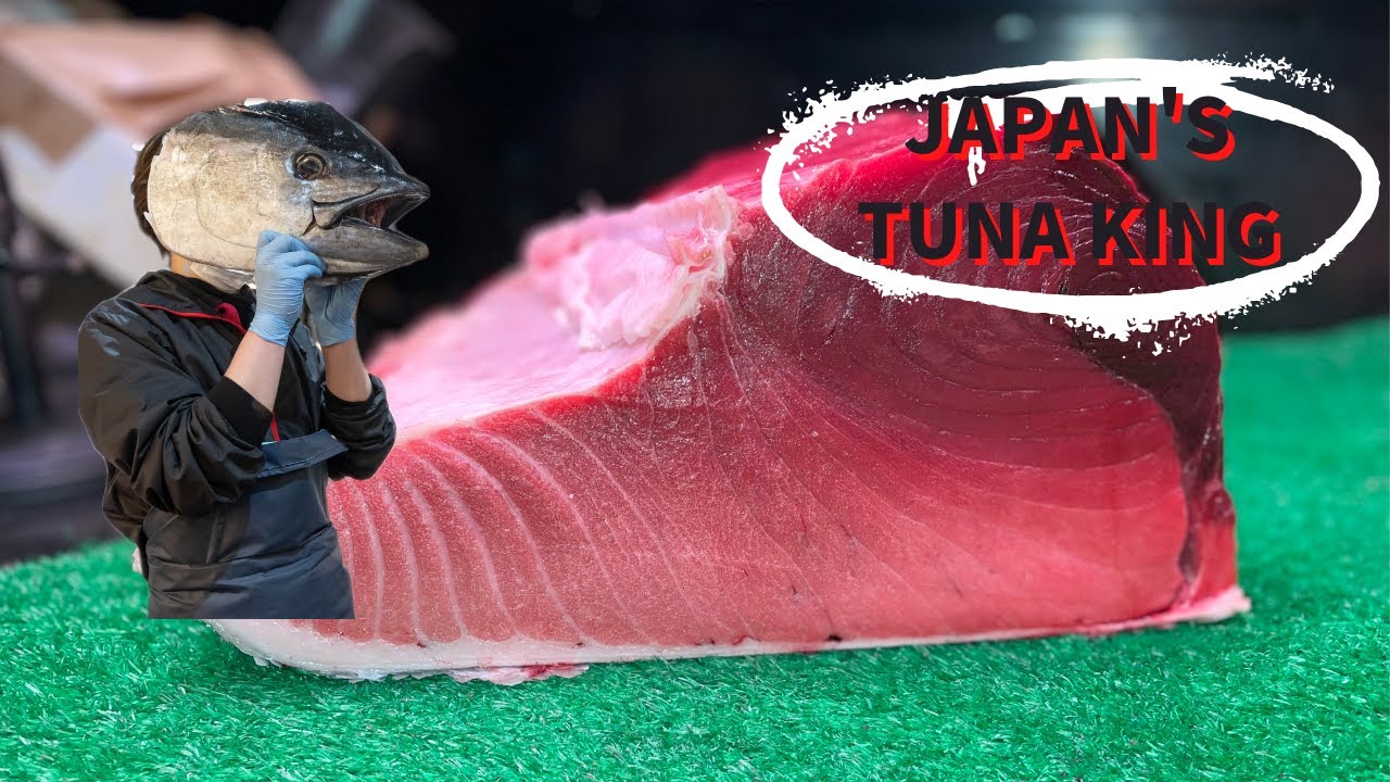 Clean and fillet a highest tuna in the market on that day. - YouTube