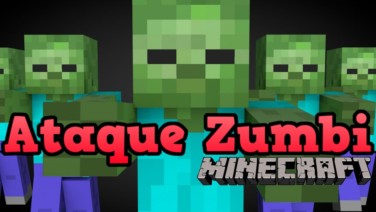 Minecraft Minigame - ATAQUE ZUMBI (The Blocking Dead) - YouTube