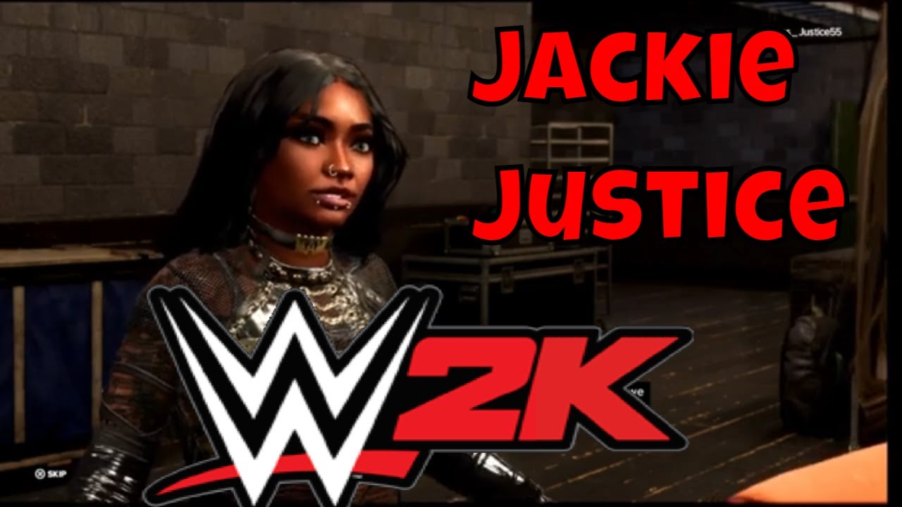 WWE 2K24 MyRise Unleashed #1 - Jackie Justice - YouTube