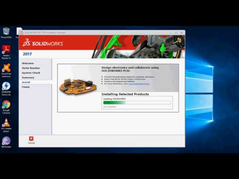 HOW TO DOWNLOAD AND INSTALL SOLIDWORKS 2017 100% working !! WIndows 10 ,7,8.1