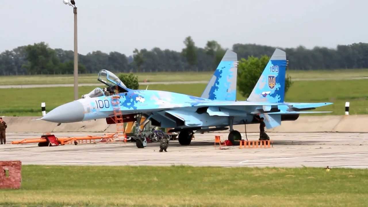 Su-27 100BLUE Engines start up - Су-27 Запуск двигателей - YouTube