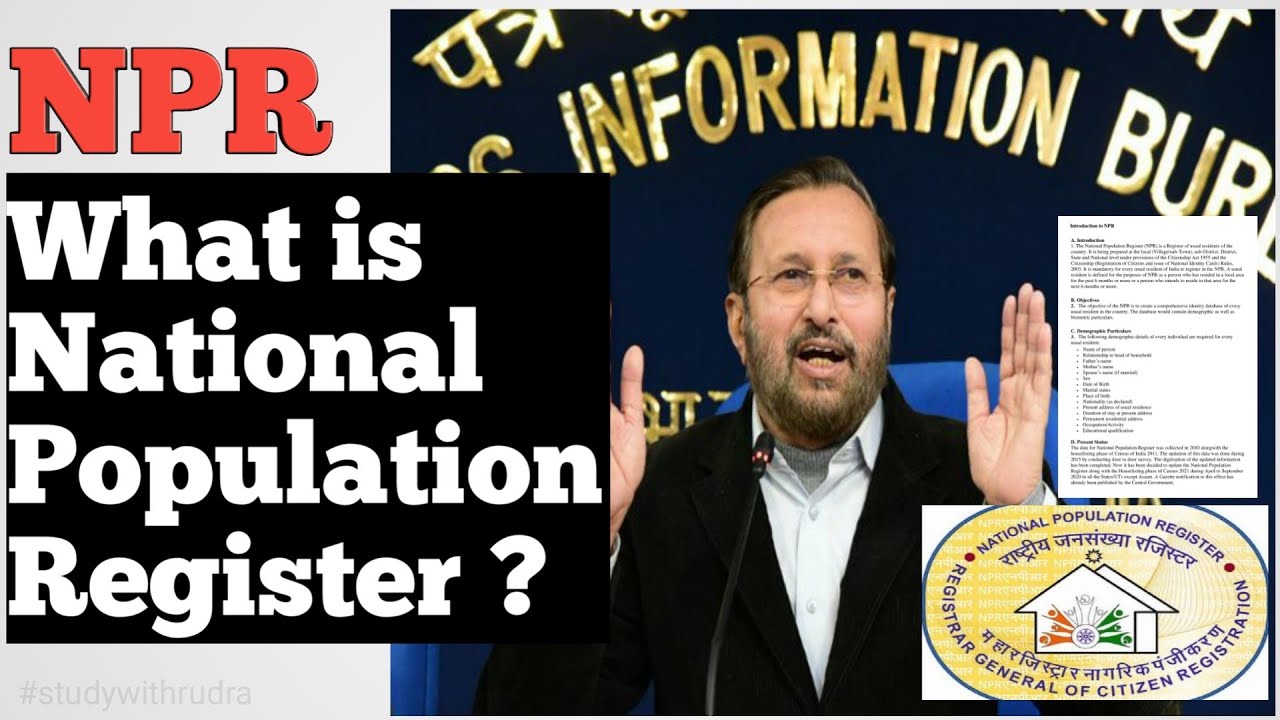What is NPR ( National Population Register ) ? || NRC vs NPR || # ...