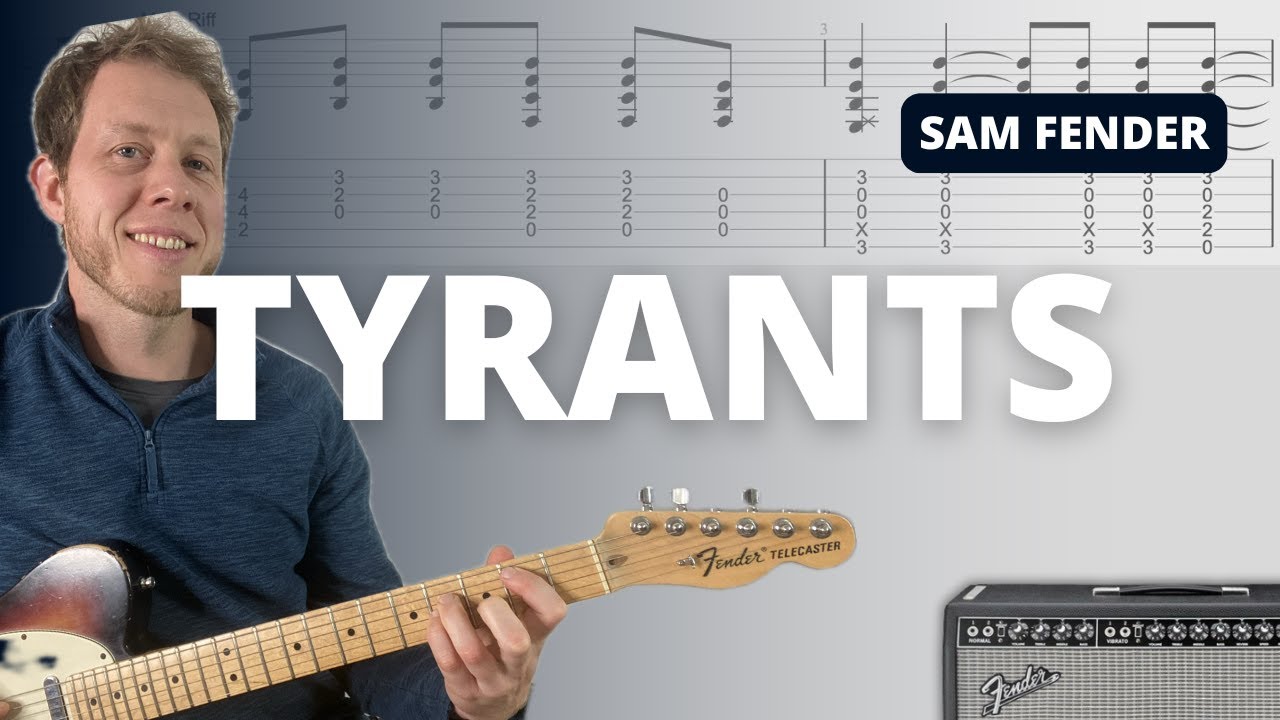 Tyrants - Sam Fender - Guitar Tutorial - YouTube