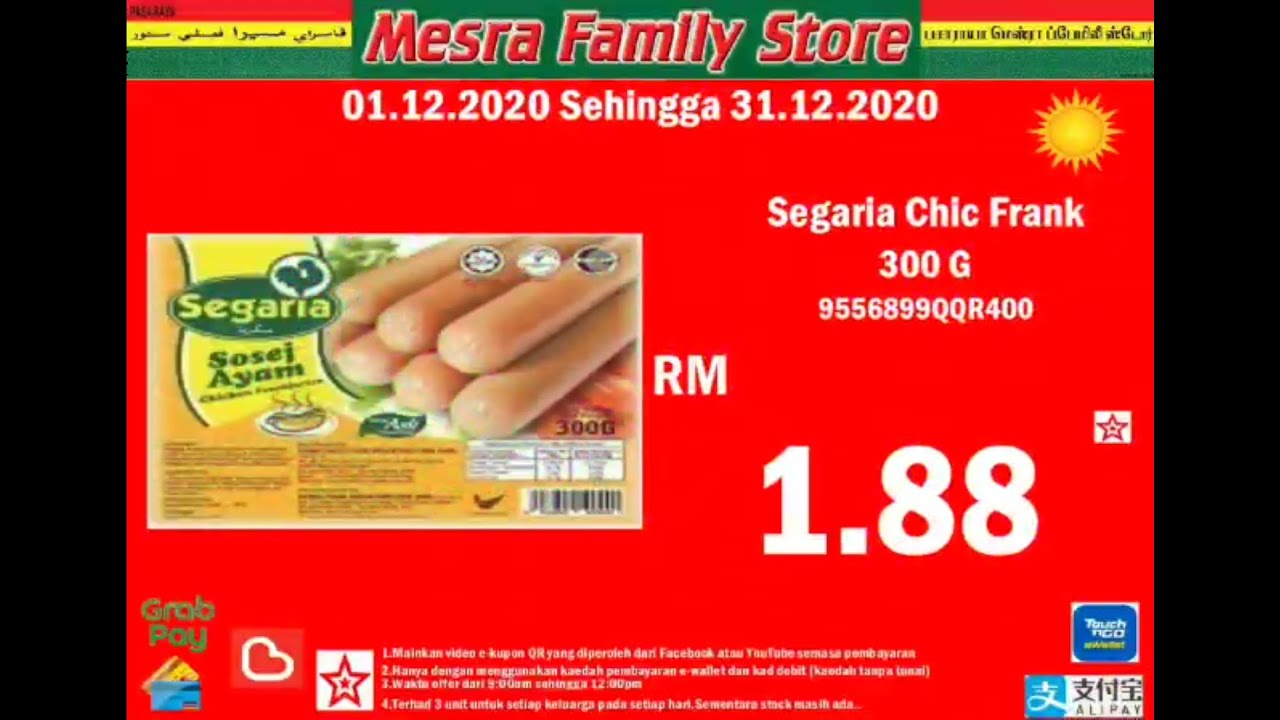 Segaria Chicken Frankfurter 300g - YouTube