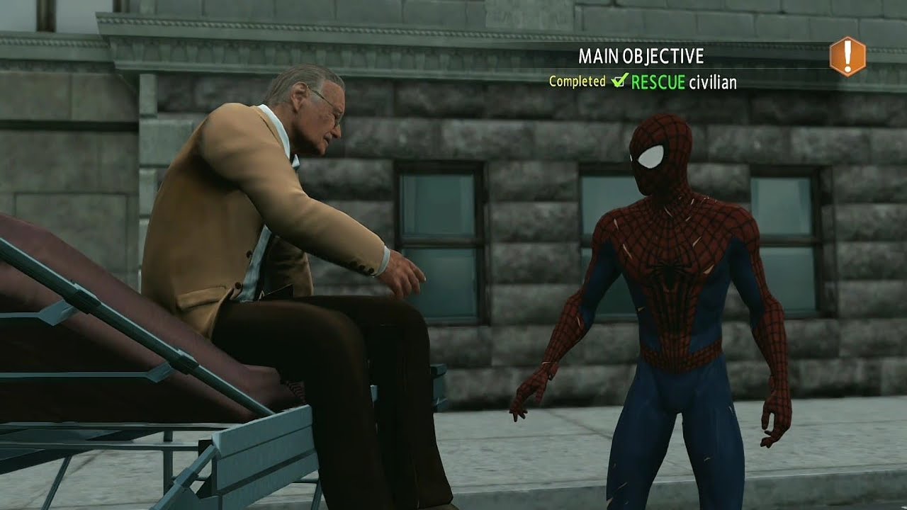 Save Stan Lee | The Amazing Spider-Man 2 Gameplay - YouTube