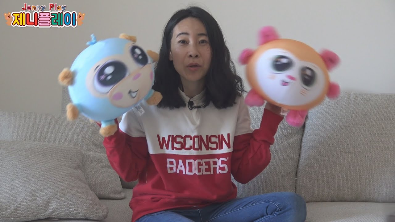 Jenny Play 퍼지와블 풍선인형 장난감 언박싱 Youtube