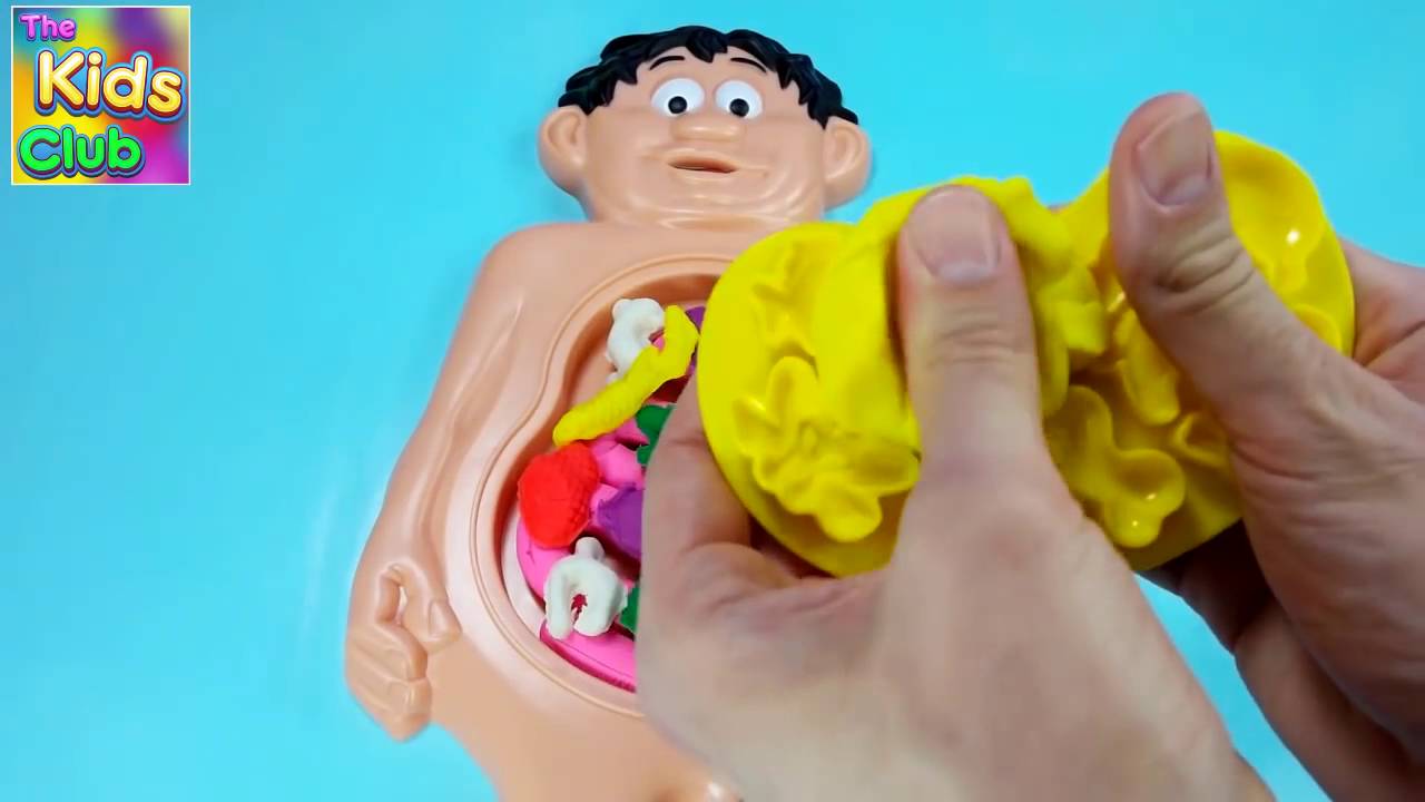 Play Doh Operation Game Doctor Playset Toys Playdough Toy Kids Video ...