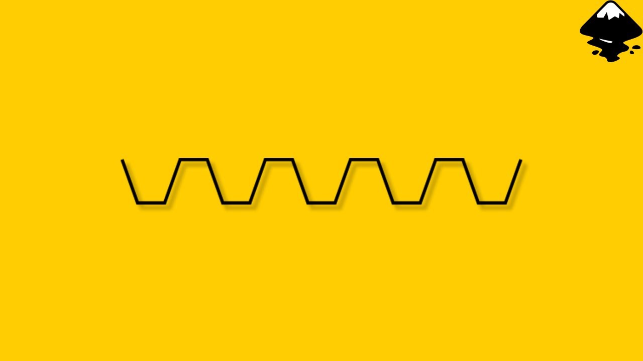 Create Rack Gears in Inkscape - YouTube