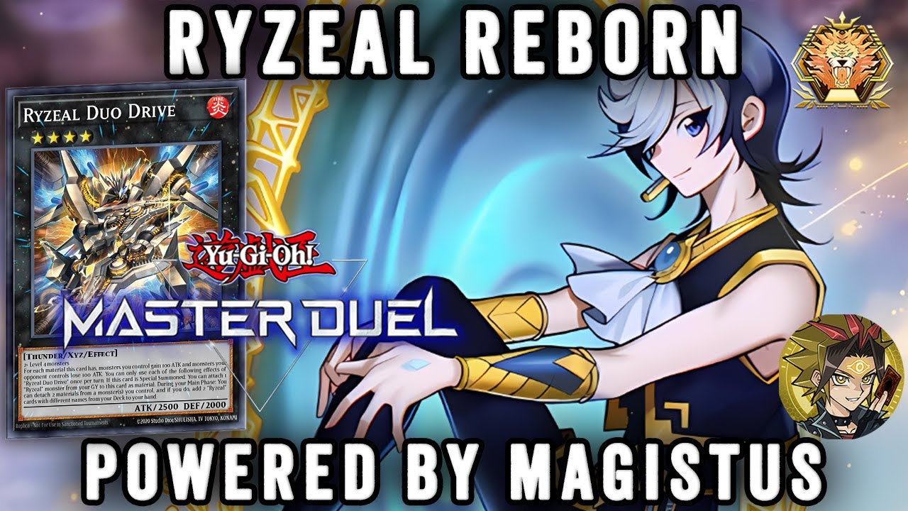 Magistus Ryzeal Is Shockingly STRONG! Master Duel Deck Profile - YouTube