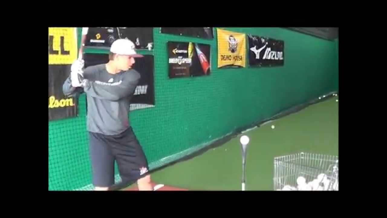 David Evans Baseball Prospect Video 2015 New Practice Video 3 30 14 - YouTube