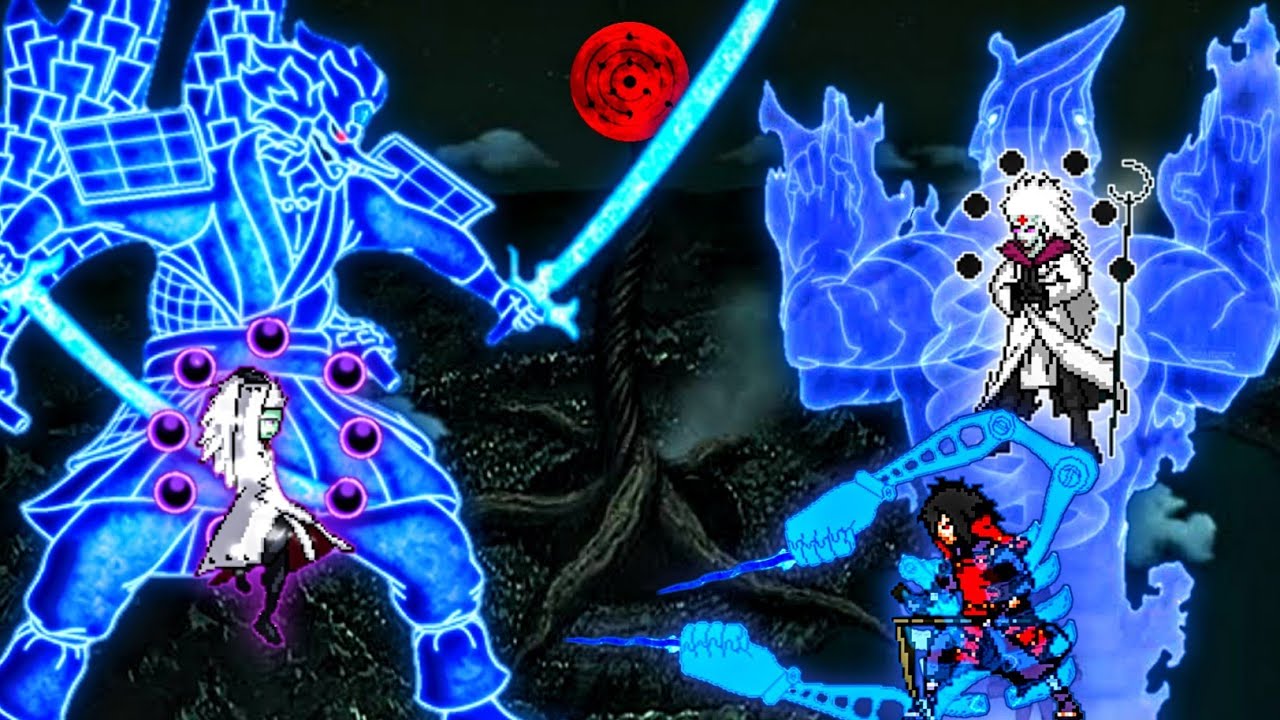 OMG😱 | Madara Rikudou OP (Bog) VS Legendary Madara V3 OP & Uchiha ...