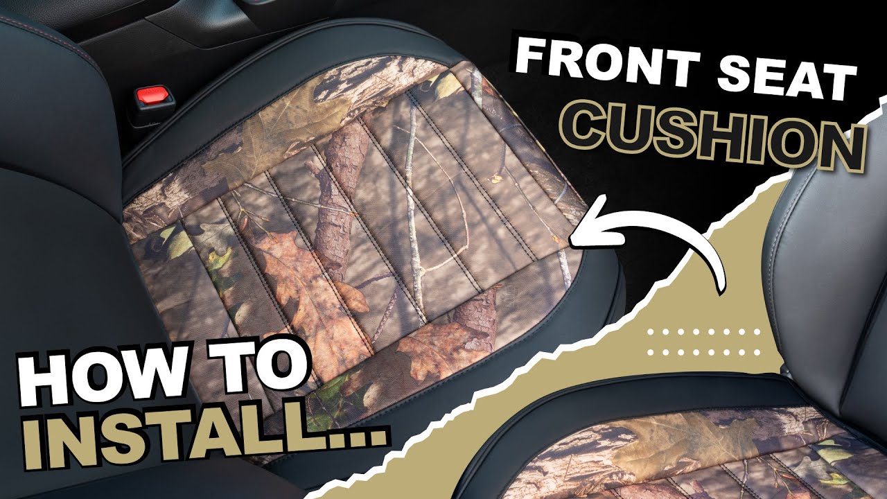 How to Install Mossy Oak Seat Cushion Installation Instructions - YouTube