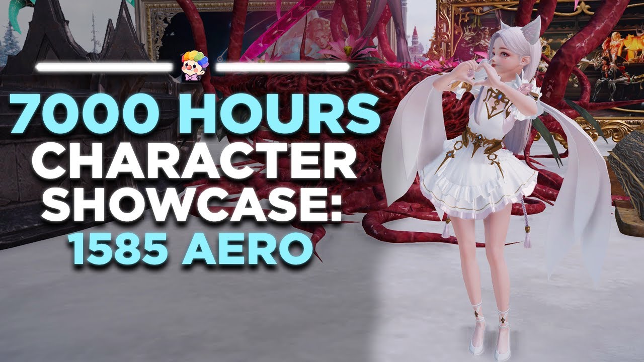 Lost Ark: 7000 Hours Character Showcase: 1585 Aeromancer - YouTube