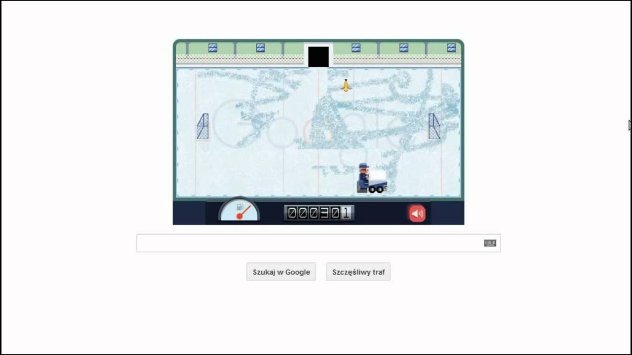 Let's Play Google Doodle ice resurfacing game :) - YouTube