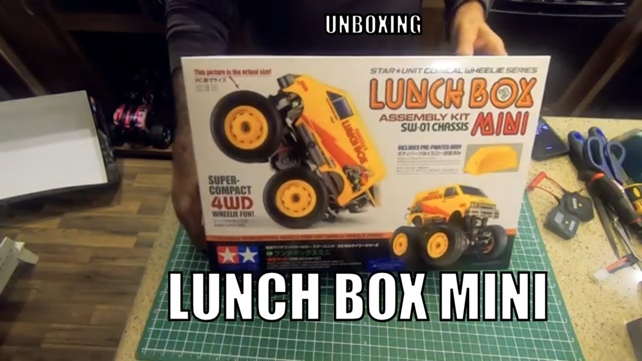 Tamiya Lunchbox Mini unboxing. - YouTube