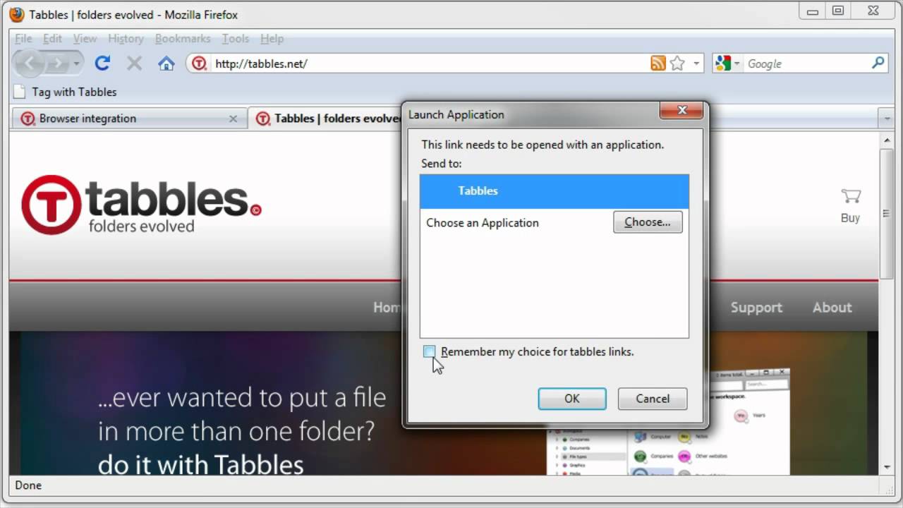 Browser integration (Tabbles training video 7) - YouTube