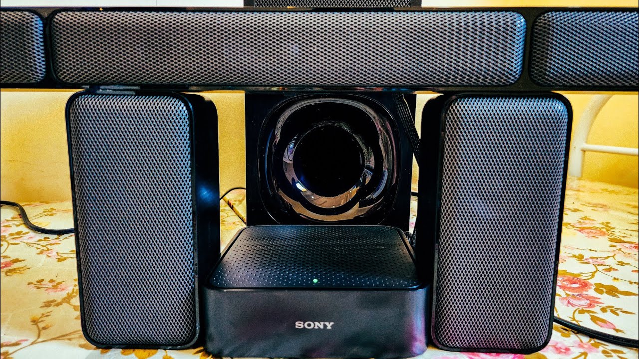 Sony Ht-S40R 600W Real 5.1 Chennal Home Theater Unboxing Review - YouTube