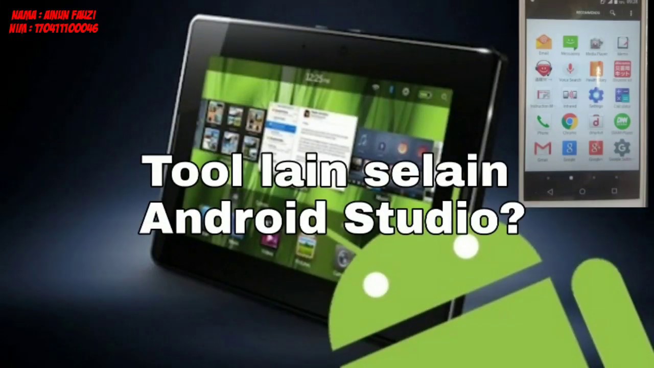 Apa saja sih selain Android Studio ? - YouTube