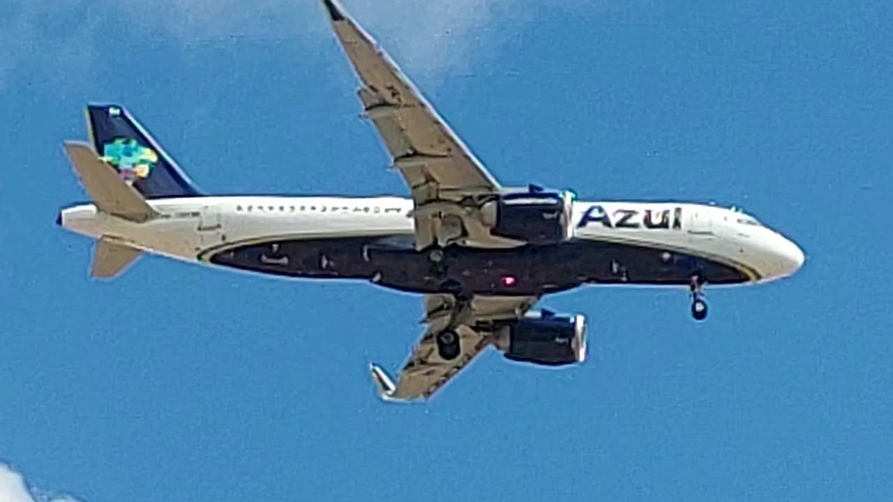 Airbus A320NEO PR-YRH vindo do Recife para Fortaleza - YouTube