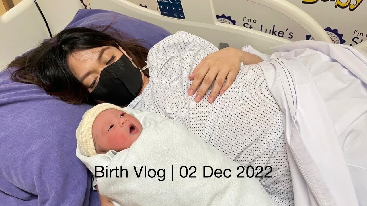 Welcome to the outside world Baby V | Birth Vlog - YouTube