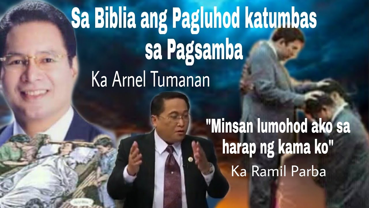 Ayon sa INC ang " PAGLUHOD katumbas ay PAGSAMBA" Bakit lumuhod sila kay ...
