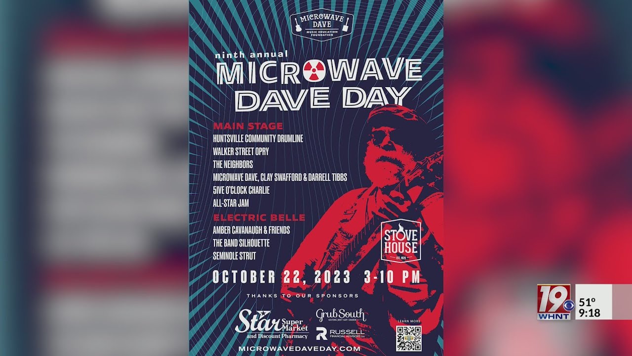 Microwave Dave Gears Up for His 9th Annual Music Event - YouTube
