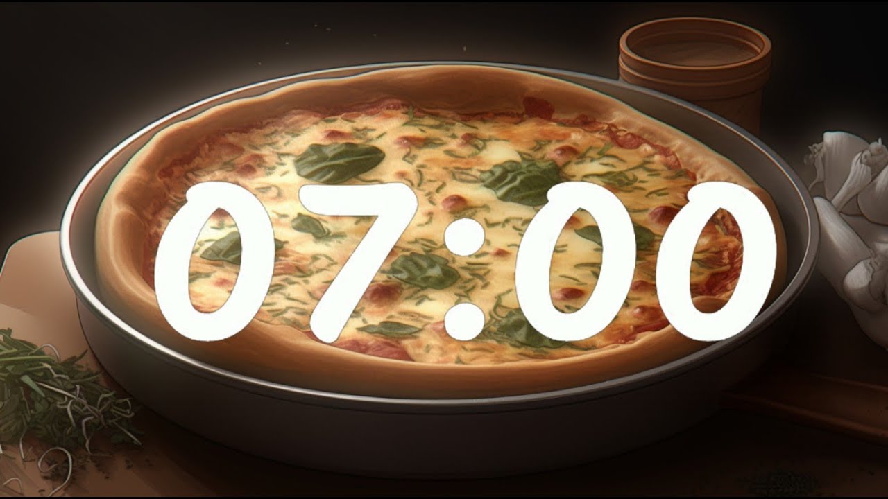 7 Minute Timer Pizza - YouTube