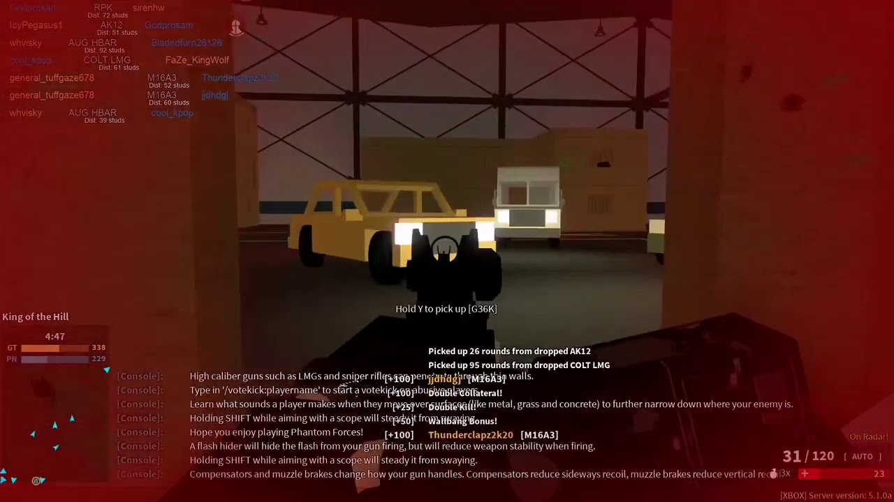 Using the M16A3 in phantom forces because corny thought I wasn’t human ...