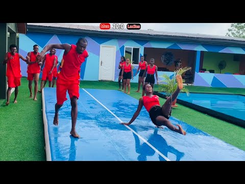 Try Not To Laugh Alone | Slippery Air Foam Chase